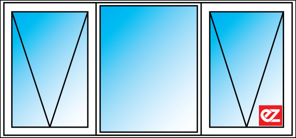Aluminium Awning Windows 1200mm x 2700mm | EZ Windows
