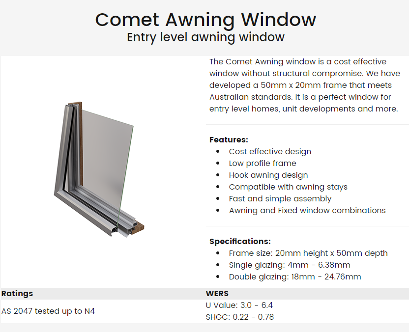 Custom Aluminium Awning Windows- Order Online | EZ Windows