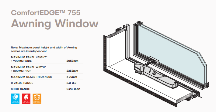Comfort Edge Aluminium Windows & Doors | EZ Windows | Aluminium Windows ...